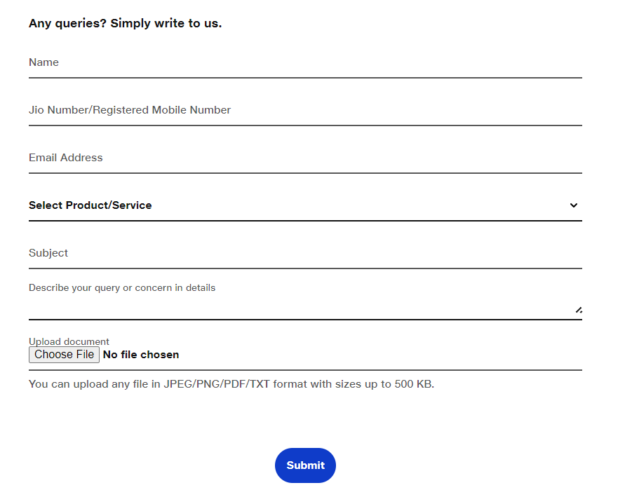 Jio Customer Care - Contact Jio Support for Quick Assistance